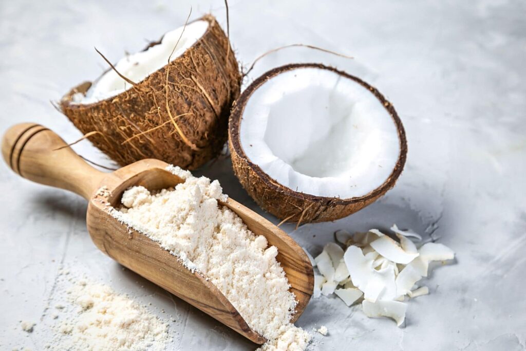 Coconut meat also known as coconut flesh - Coconut Seller India